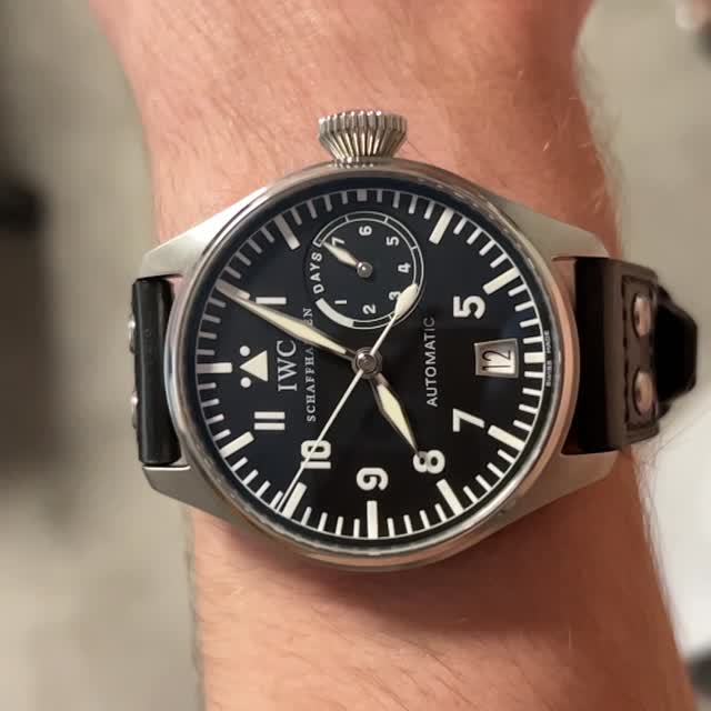 Big Pilot IW5002 Seconds Hand Stuttering | WatchUSeek Watch Forums
